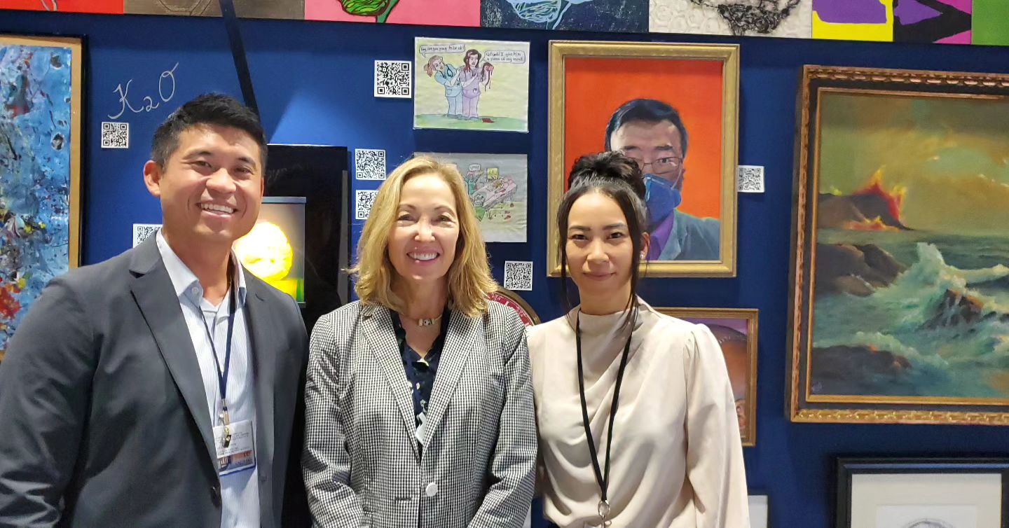 Dr. Ko's Art Wall – Kathryn Ko, MD, MFA